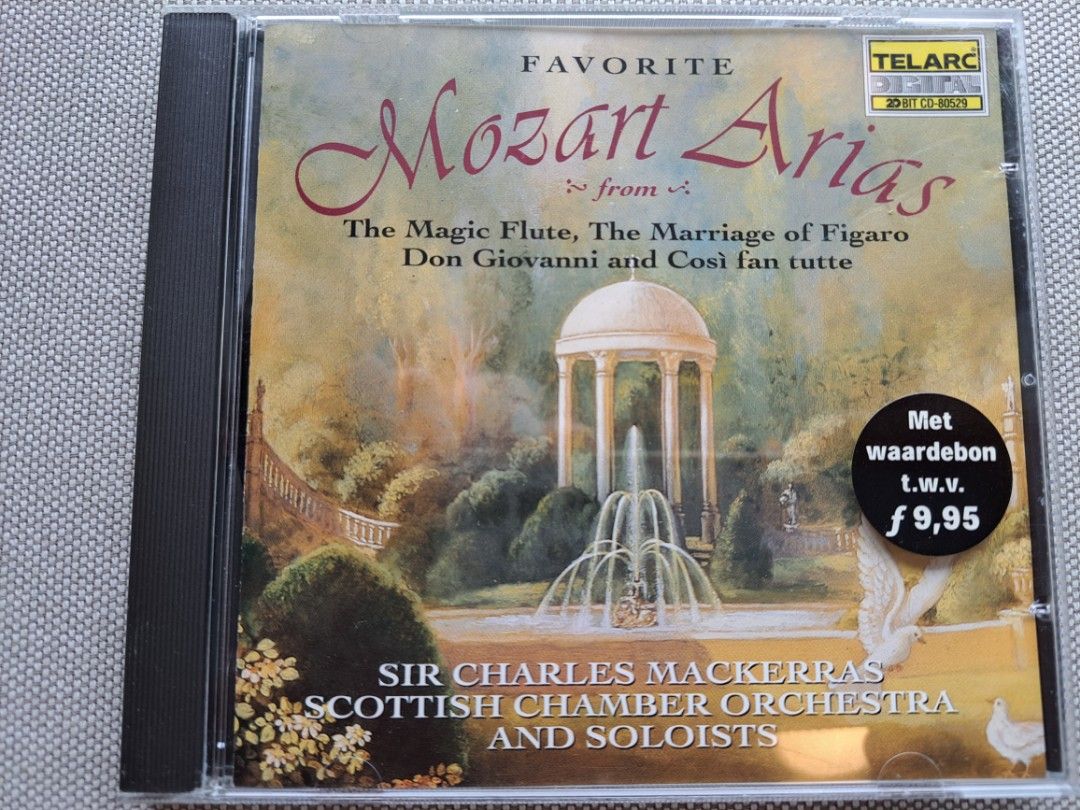 Telarc CD: Favourite Mozart Arias, Hobbies & Toys, Music & Media, CDs ...