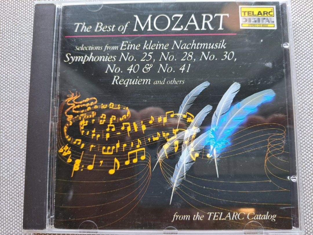 Telarc Digital CD: The Best of Mozart, Hobbies & Toys, Music & Media ...