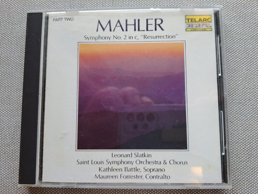 Telarc Digital CD: Title: Mahler - Symphony No. 2 in c, "Resurrection ...