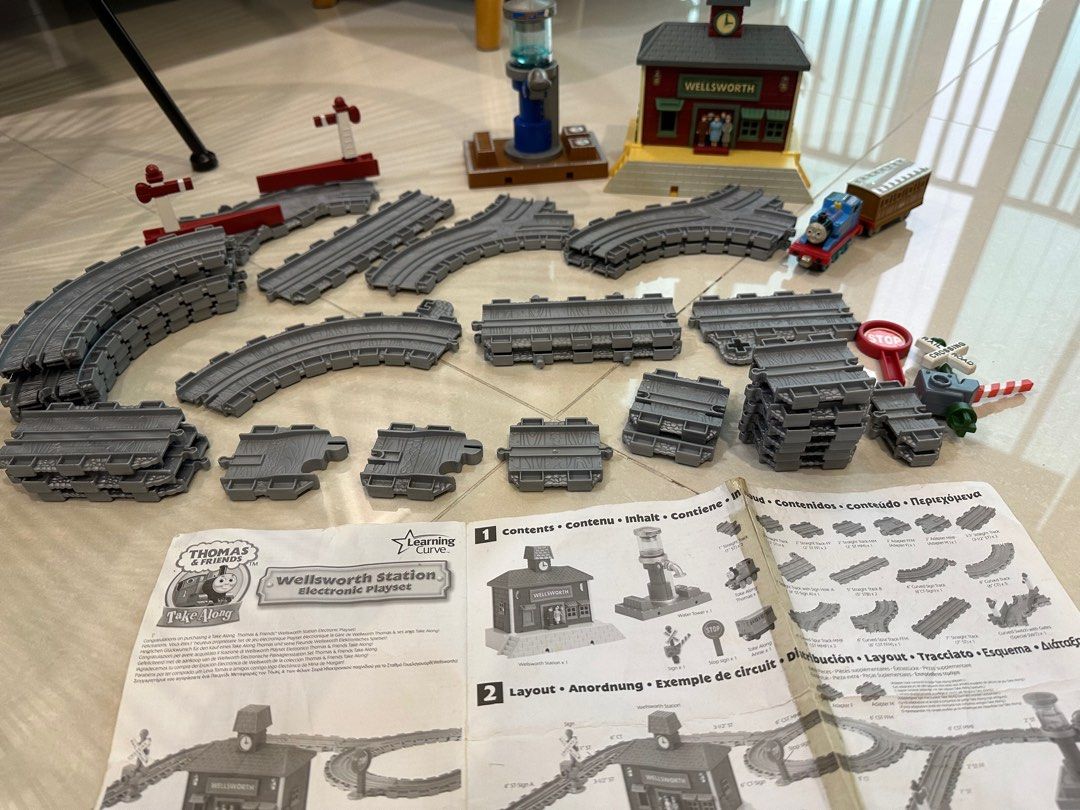 Thomas & friends Wellsworth Station Playset, Hobbies & Toys, Toys ...
