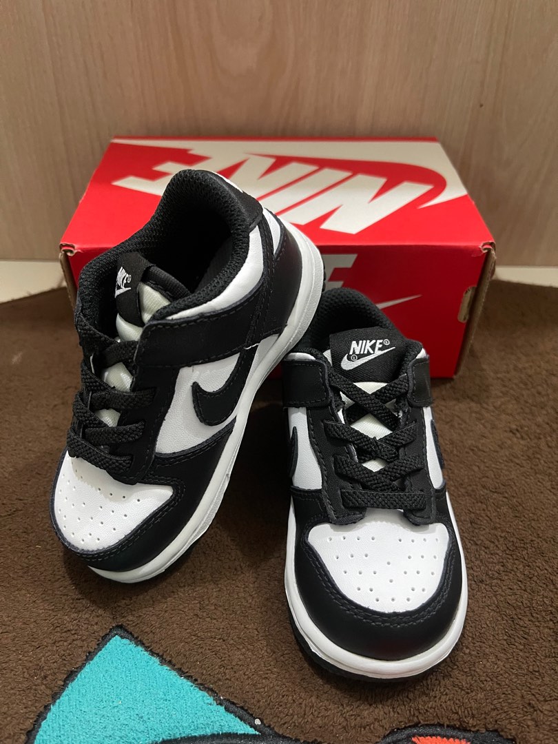 Toddler Nike Dunk Low Panda, Babies & Kids, Babies & Kids Fashion on ...