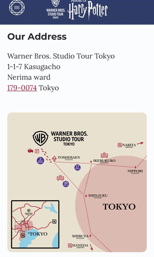 Tokyo WB Studio Harry Potter ticket, Tickets & Vouchers, Flights ...