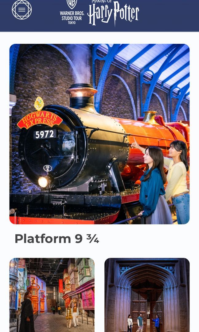 Tokyo WB Studio Harry Potter ticket, Tickets & Vouchers, Flights ...