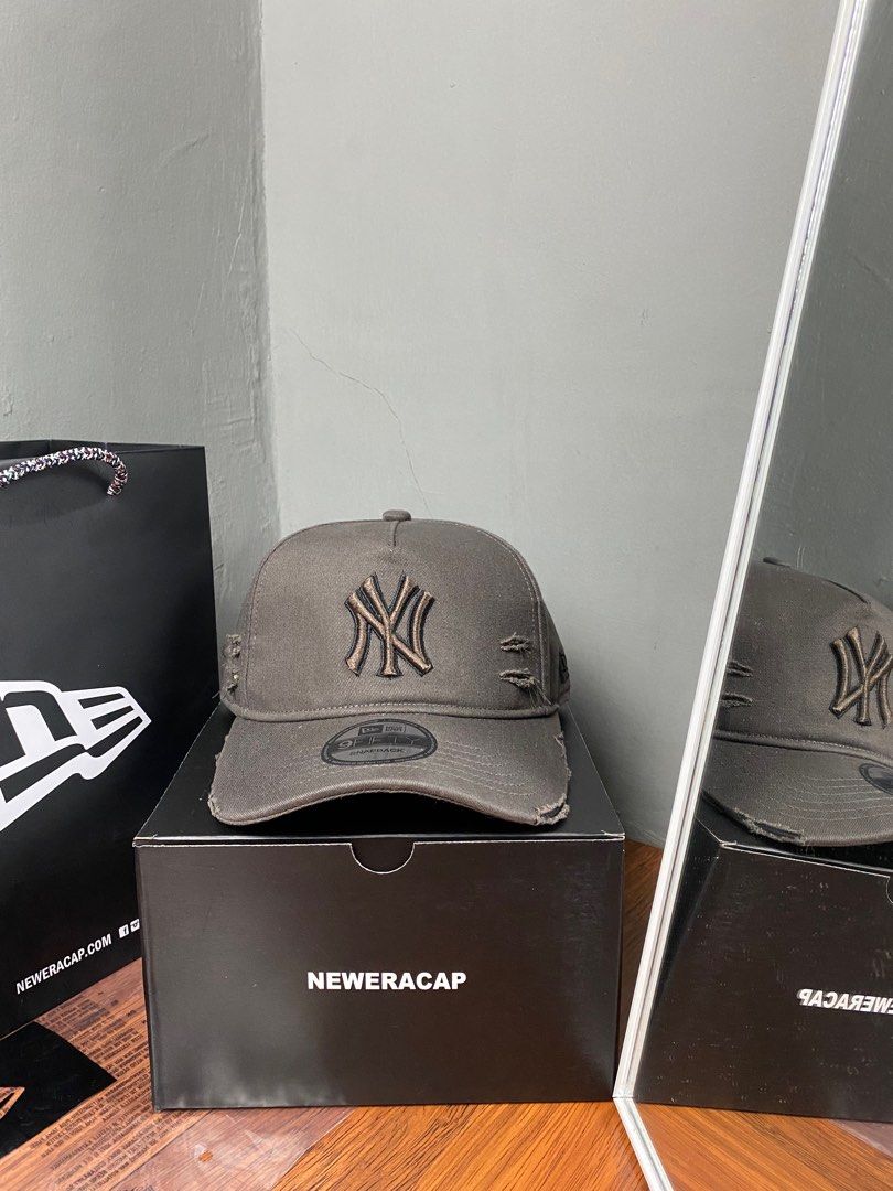 Topi Baseball MLB Caps New era Hat logo NY 940AF Yankees cotton DAMAGE ...