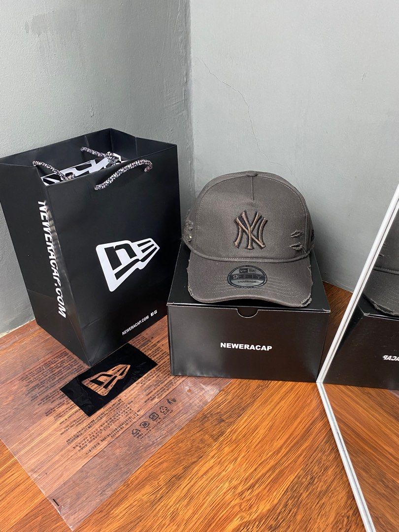 Topi Baseball MLB Caps New era Hat logo NY 940AF Yankees cotton DAMAGE ...