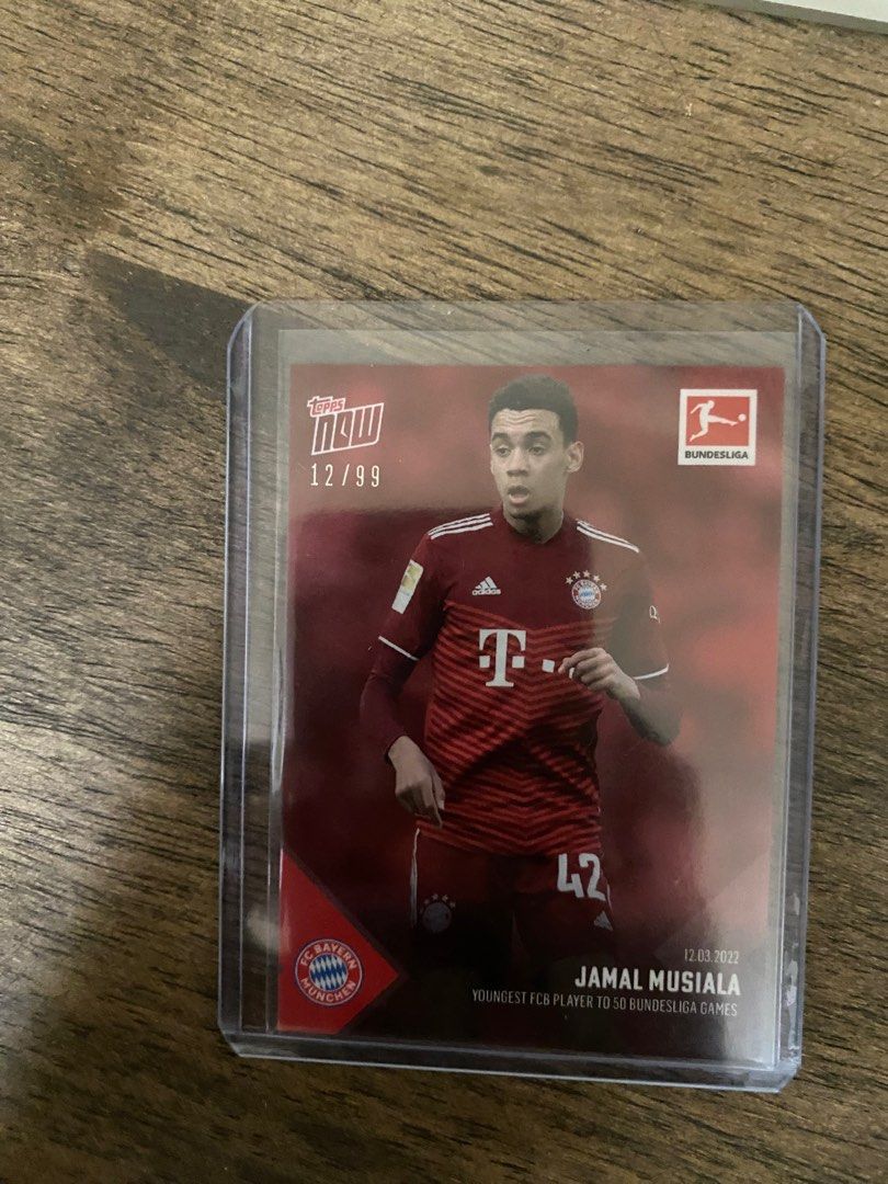 Topps now jamal Musiala /99, Hobbies & Toys, Toys & Games on Carousell