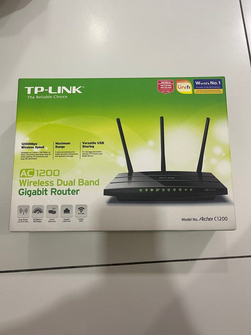 Tplink Archer C Wireless Dual Band Gigabit Router Computers Tech Parts Accessories