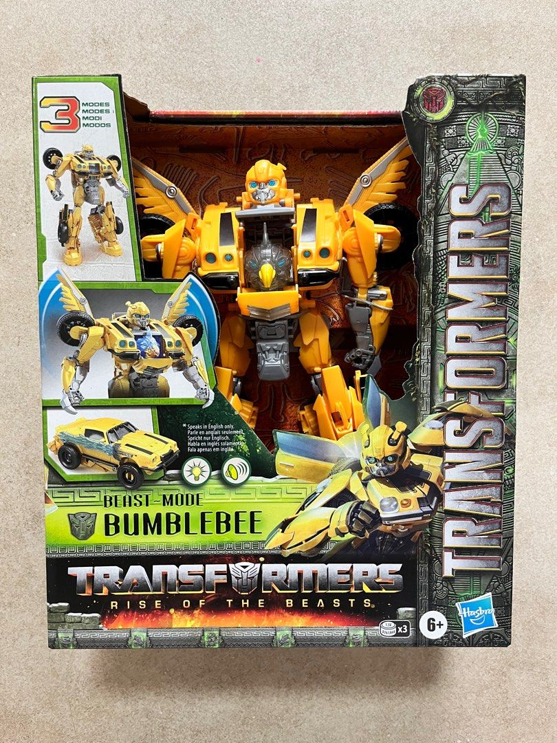 Transformers Rise Of The Beasts: Beast Mode Bumblebee, Hobbies & Toys ...