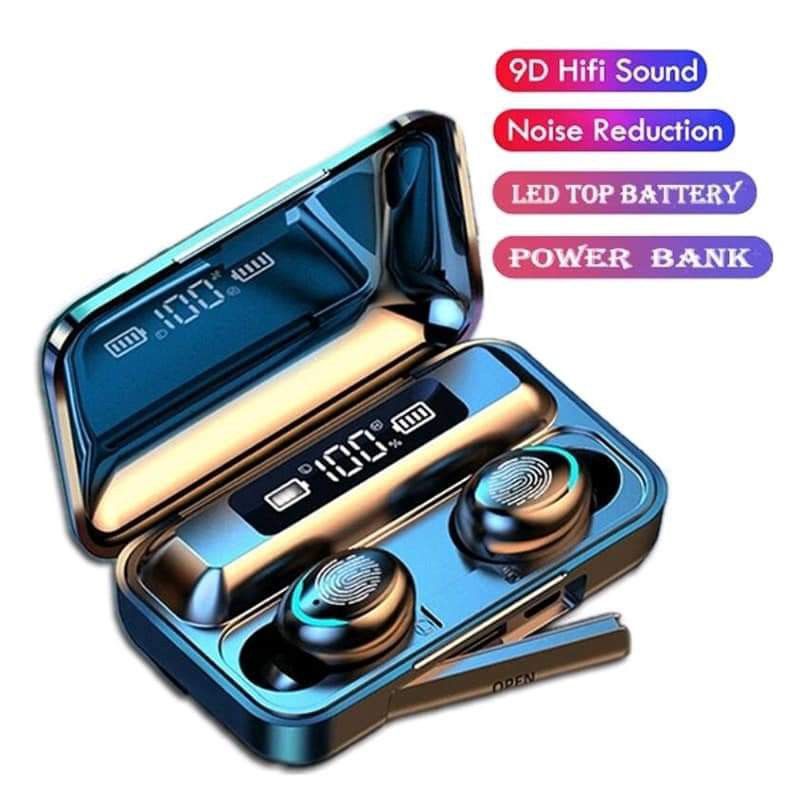 TRUE WIRELESS EARBUDS WITH POWER BANK, Audio, Headphones & Headsets on ...