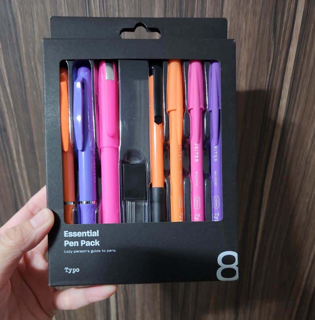 Typo Essential Pen Pack, Hobbies & Toys, Stationery & Craft, Stationery ...