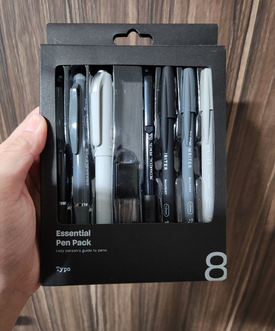 Typo Essential Pen Pack, Hobbies & Toys, Stationery & Craft, Stationery ...