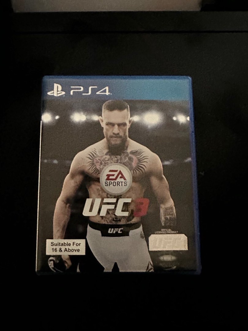 UFC 3 PS4 game, Video Gaming, Video Games, PlayStation on Carousell