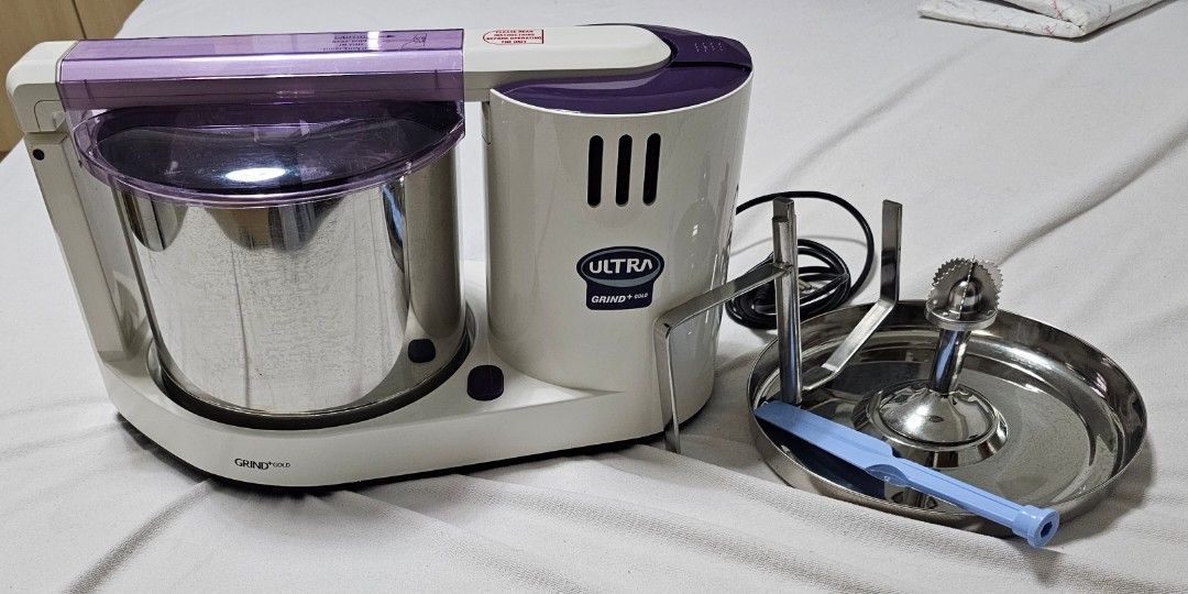 Ultra Grind+ Gold Grinder with Kneader and Coconut scrapper attachment ...