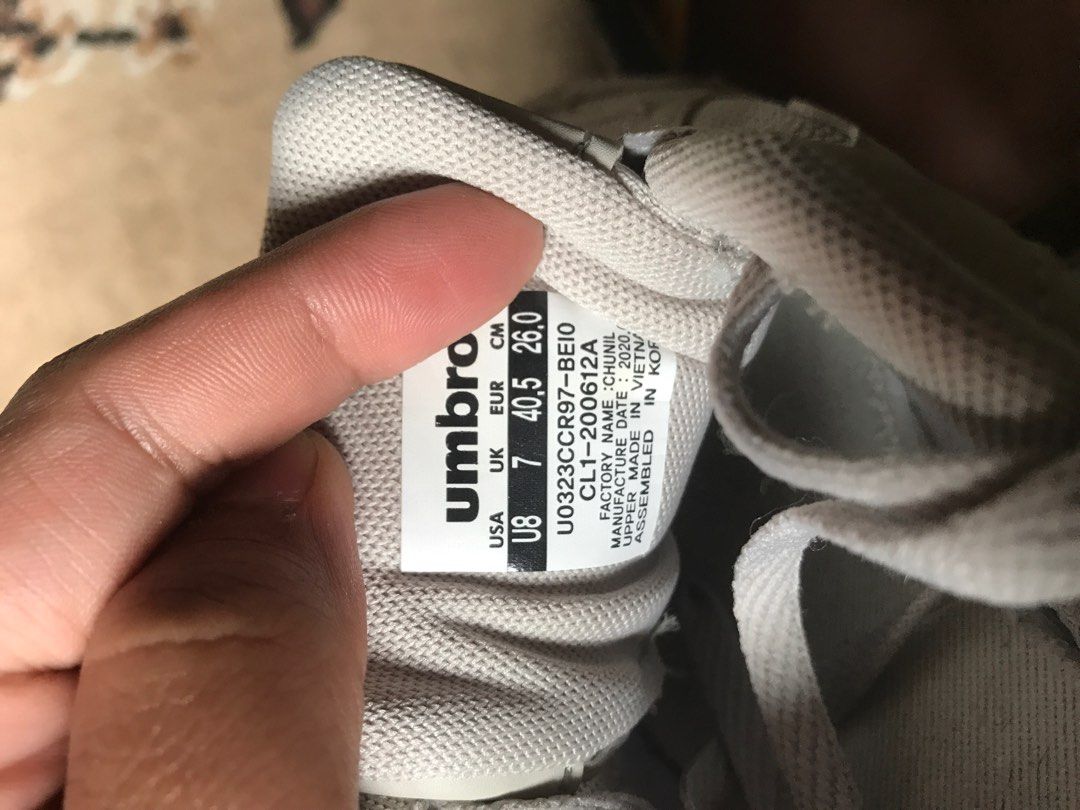 Umbro Korean Platform Shoes on Carousell