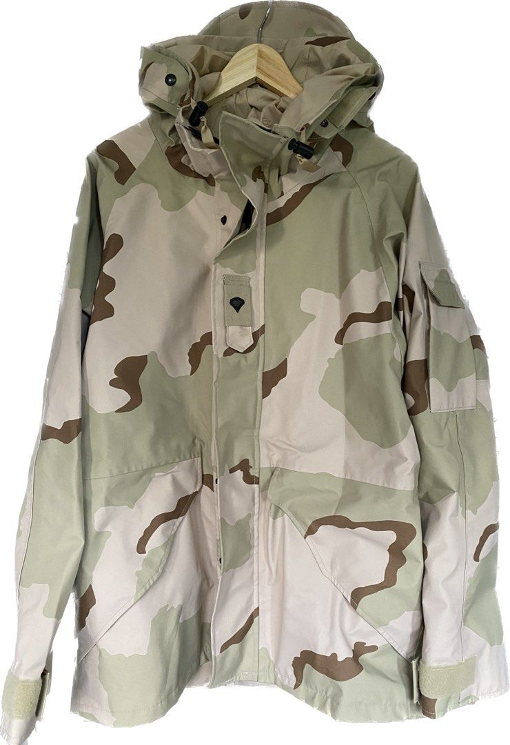 US army ECWCS Gore-Tex Desert Storm Camo field combat parka, Men's ...