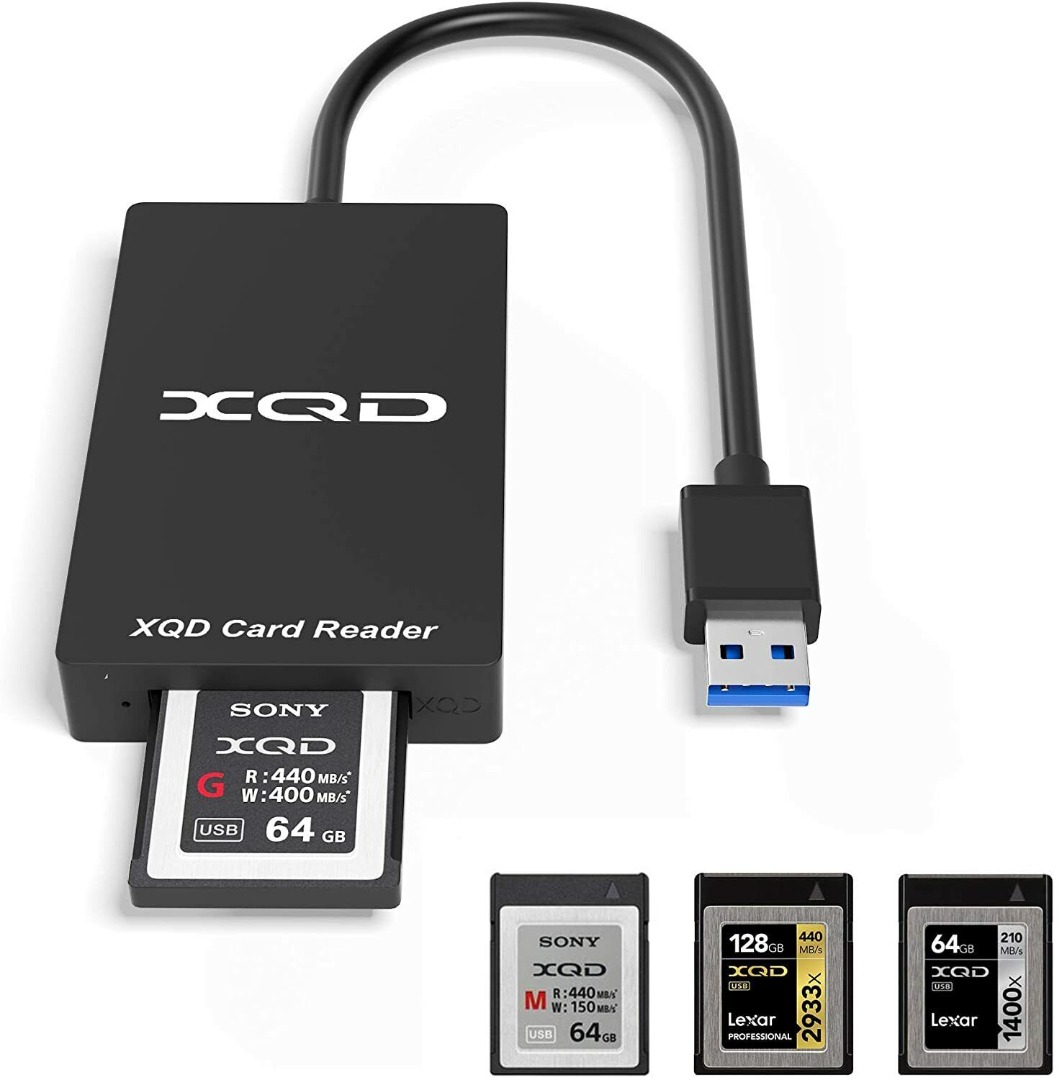 USB 3.0 Card Reader for XQD Memory Cards up-to 5GB/S compatible windows ...