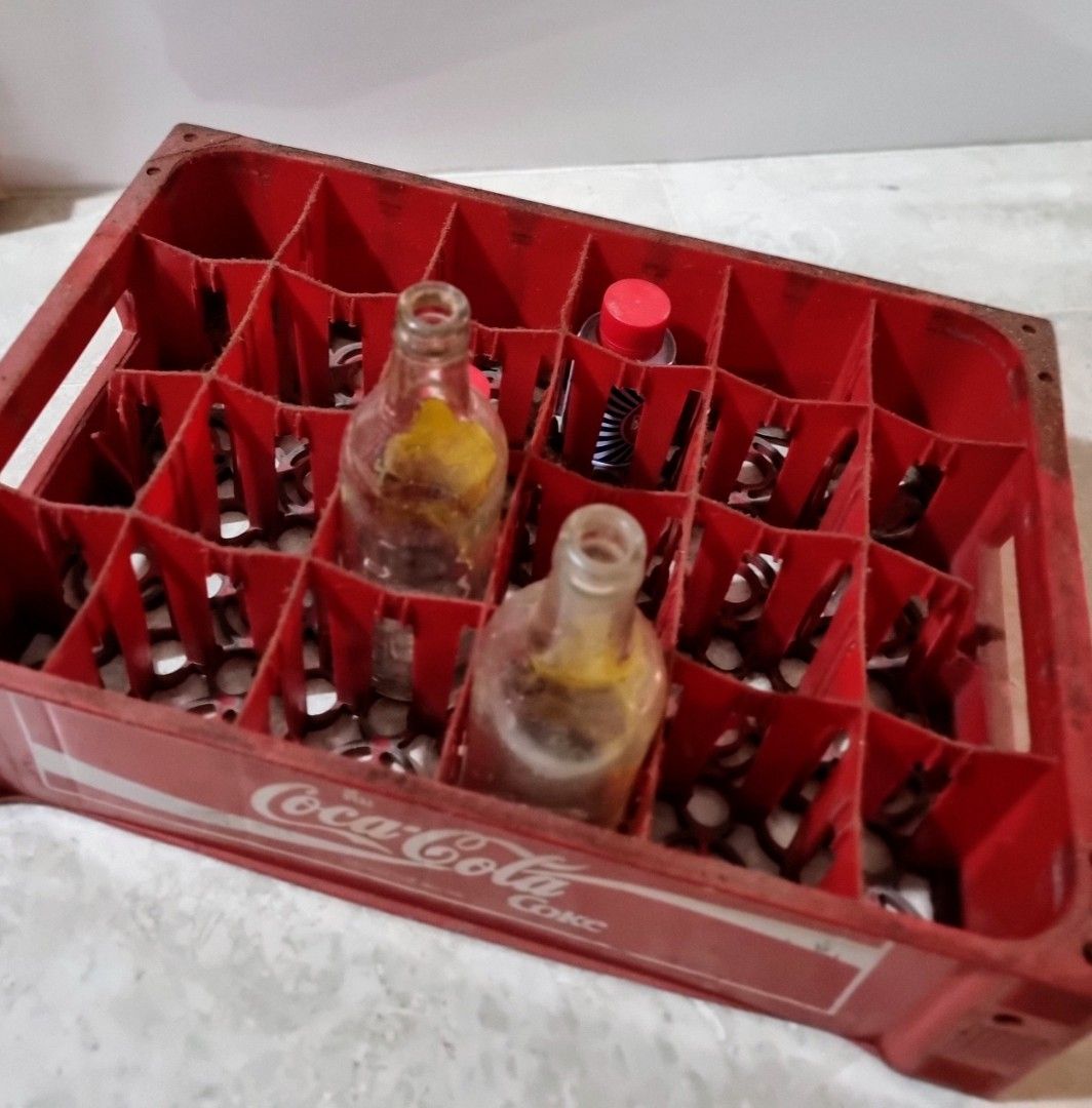 Vintage Coca Cole plastic crate, Hobbies & Toys, Memorabilia ...