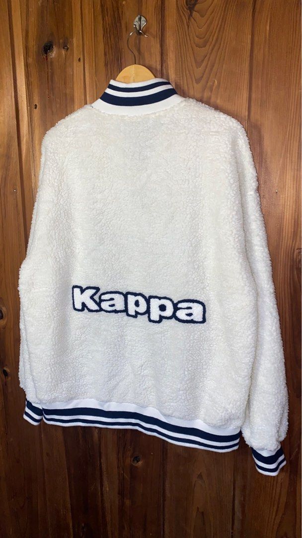 Vintage Kappa Sherpa Half Zip Sweater on Carousell