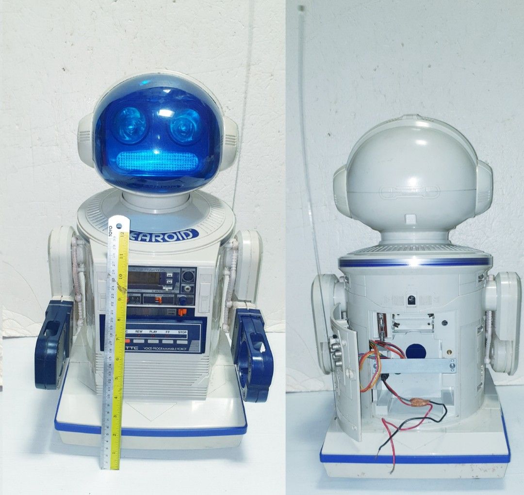 vintage tomy hearoid voice control robot, Hobbies & Toys, Toys & Games ...