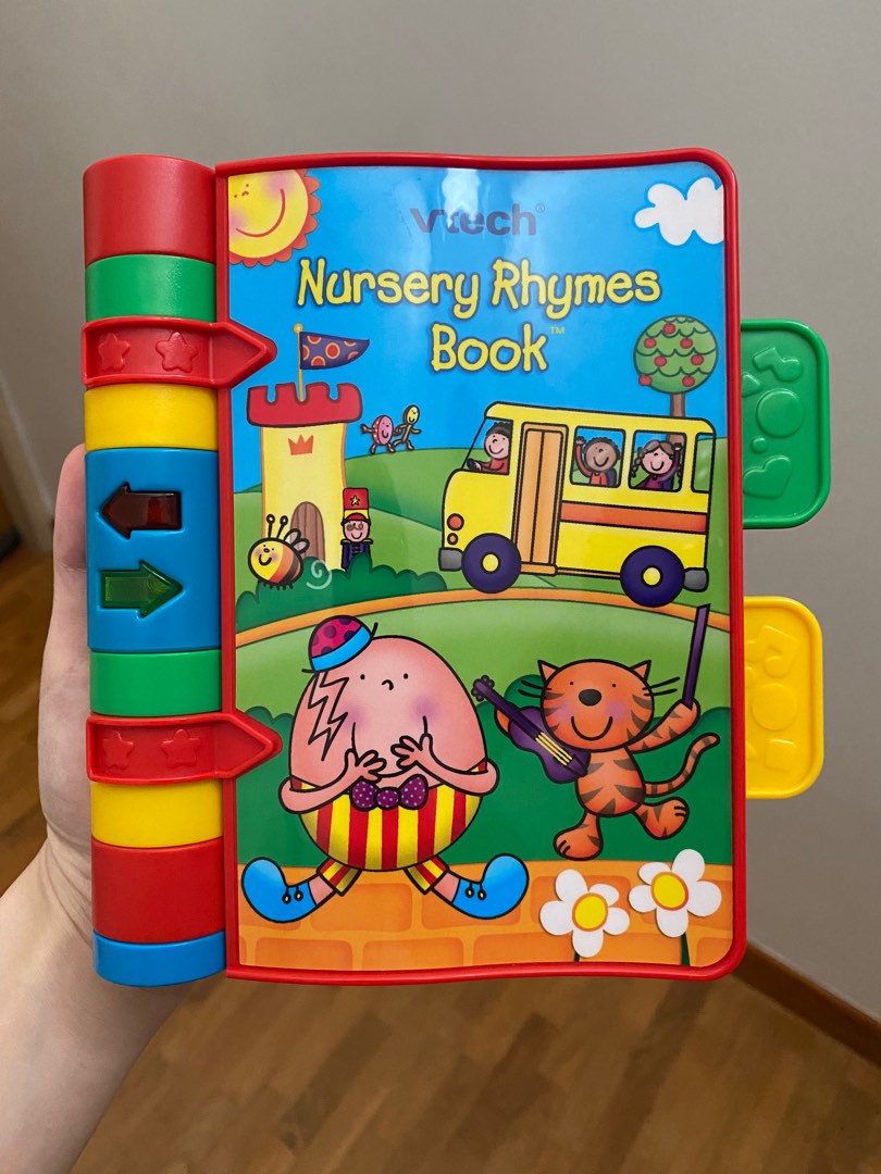 Vtech nursery rhyme book, Babies & Kids, Infant Playtime on Carousell