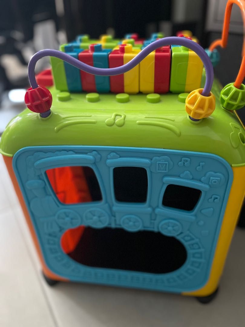 Vtech Ultimate Alphabet Activity Cube, Babies & Kids, Infant Playtime ...