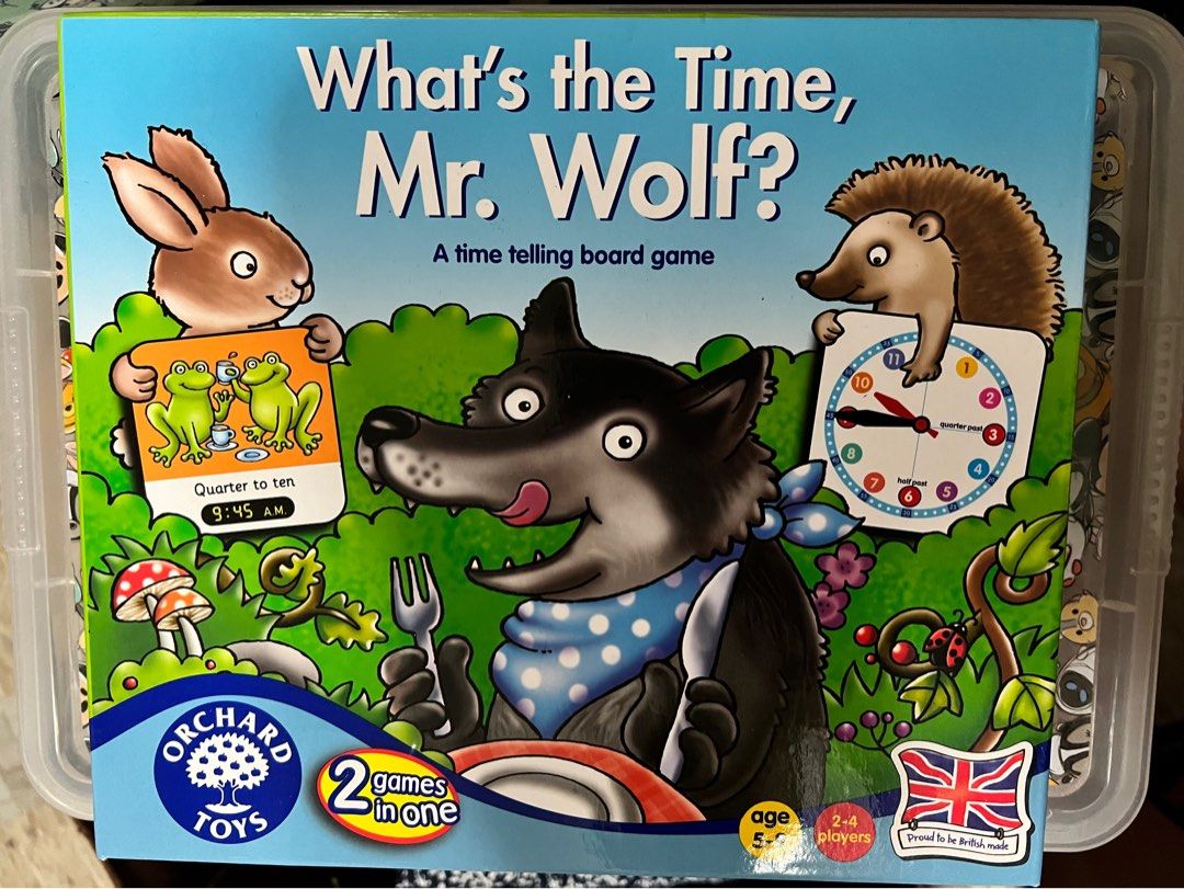 What’s the time Mr Wolf, Hobbies & Toys, Toys & Games on Carousell