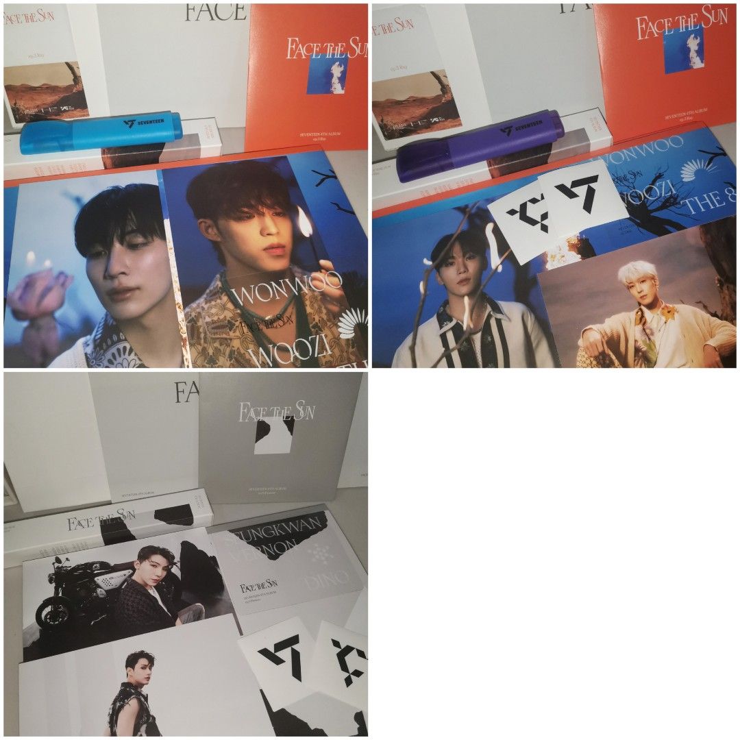 wonwoo pogi set - face the sun ray, Hobbies & Toys, Memorabilia ...