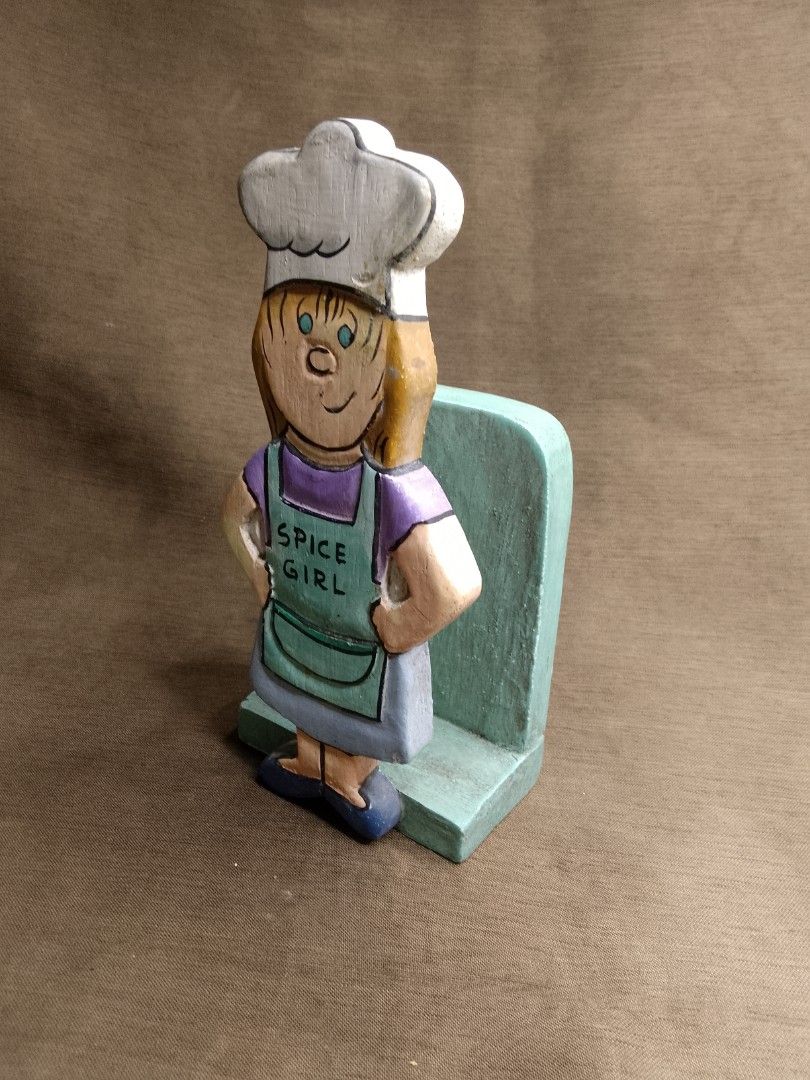 Wooden Menu Statue Rack stand on Carousell