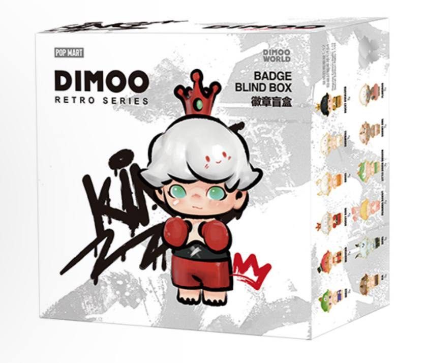 WTS POPMART Dimoo retro pin (DEVIL), Hobbies & Toys, Toys & Games on ...