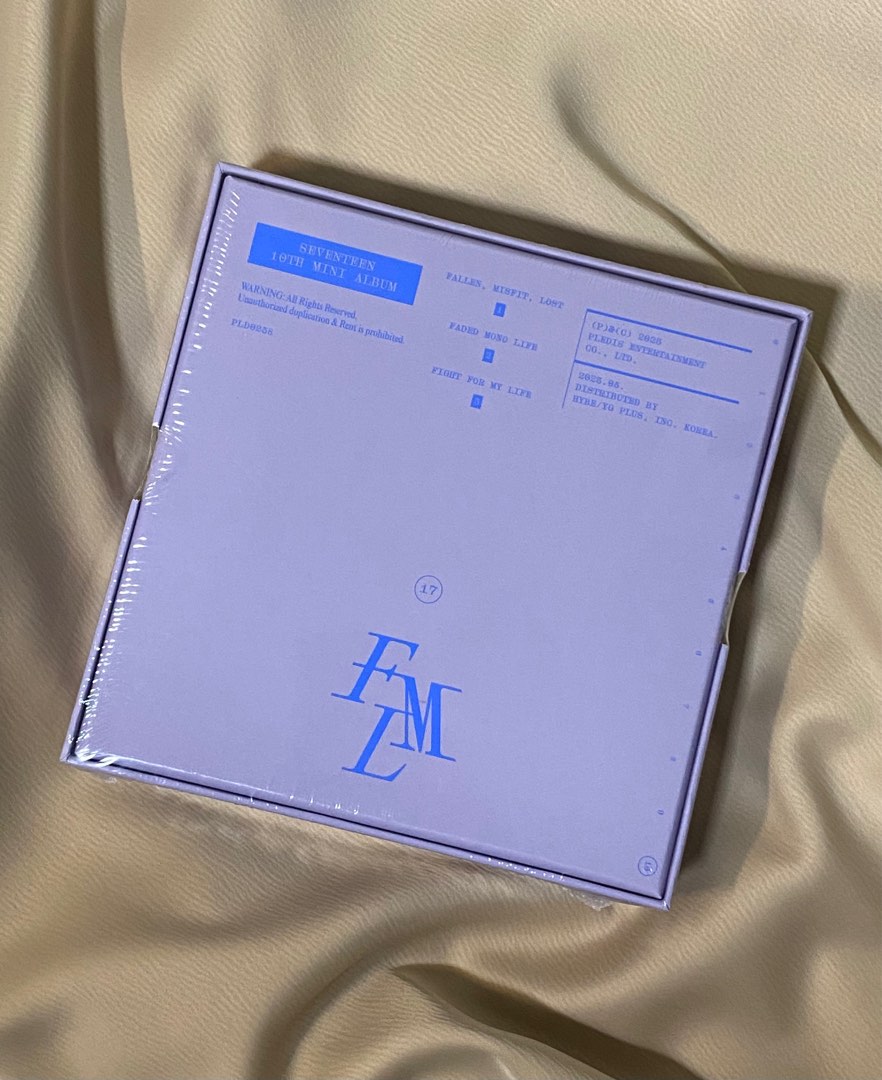 WTS SEVENTEEN 'FML' Deluxe Album (Sealed), Hobbies & Toys, Memorabilia ...
