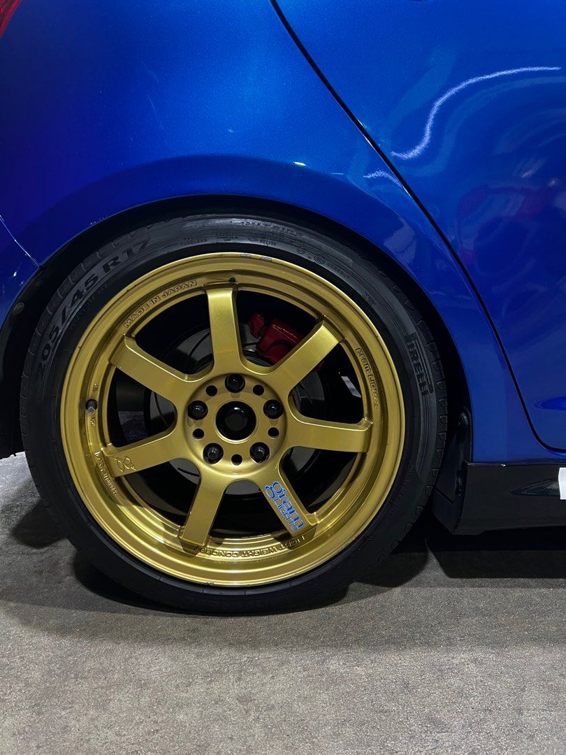 17 inch rims with tyre original, Car Accessories, Tyres & Rims on Carousell