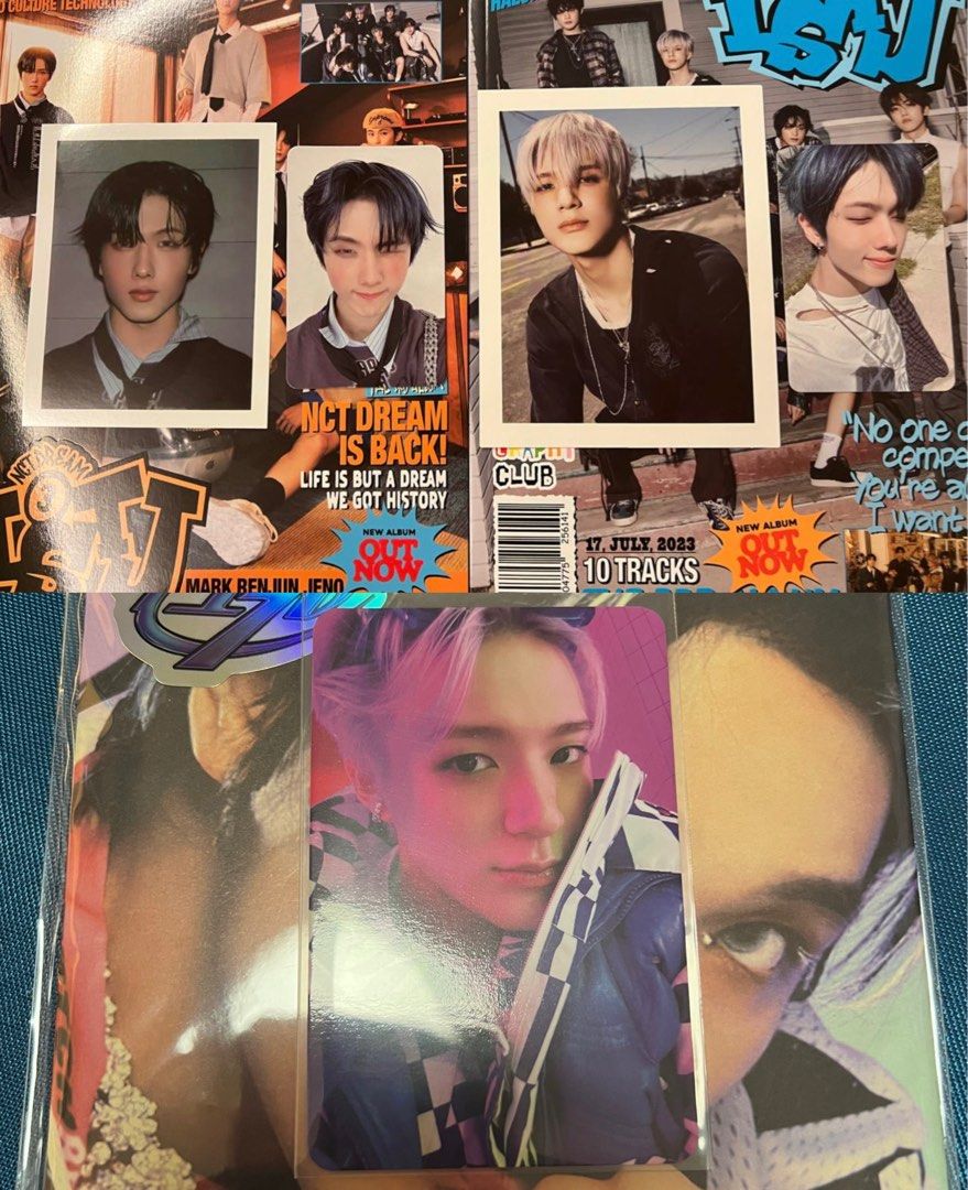 [WTT] Nct Dream ISTJ album pb and poster ver pc, Hobbies & Toys, Memorabilia & Collectibles, K ...