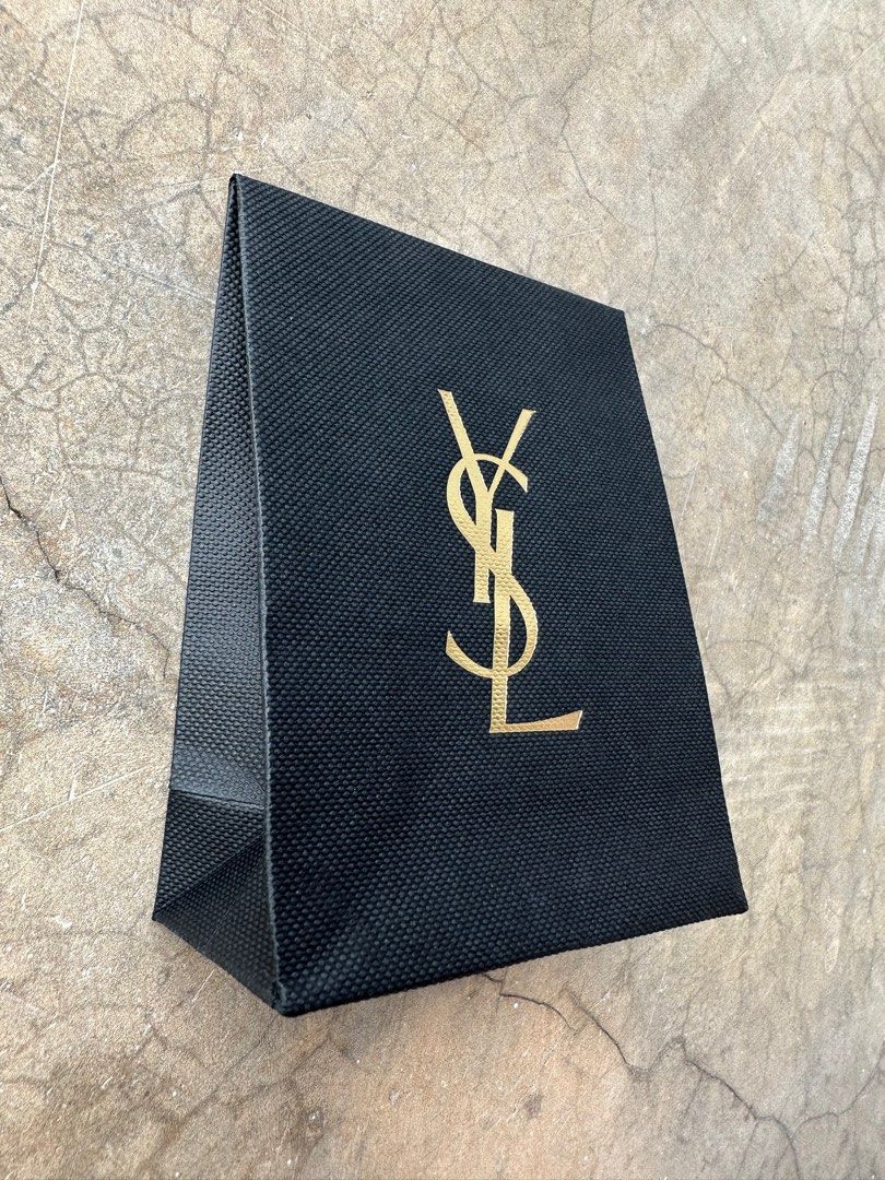 YSL paper bag 13.5cm x 9.4cm, Luxury, Bags & Wallets on Carousell