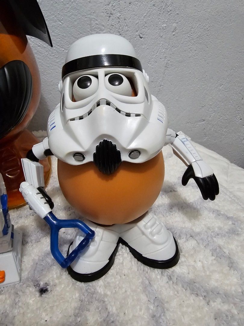 2002 Hasbro Star Wars Darth Tater 3 character set Mr. Potato Head ...