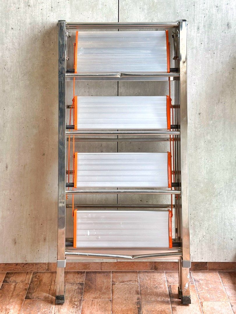 2-in-1 Laundry Rack Ladder, Furniture & Home Living, Home Improvement ...