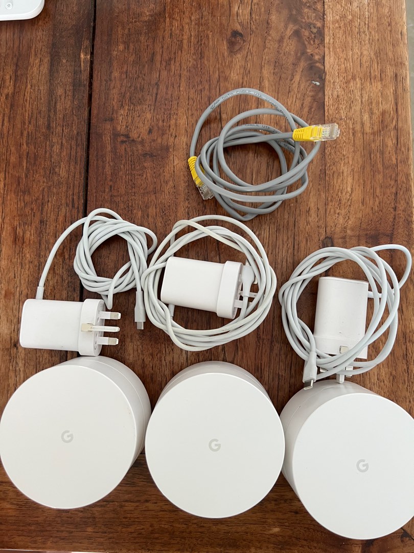 3x Google Nest WiFi Mesh, Computers & Tech, Parts & Accessories ...