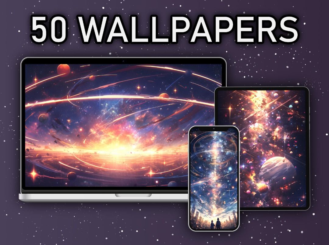 50 Space Wallpapers (4k Resolution), Hobbies & Toys, Stationery & Craft, Art & Prints on Carousell