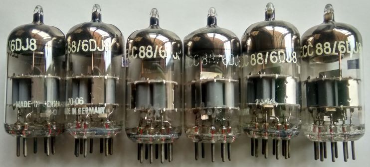 6922 ECC88 PCC88 Vacuum Tubes | Amperex PQ, Telefunken, Siemens, Philips Miniwatt | $55 onwards ...