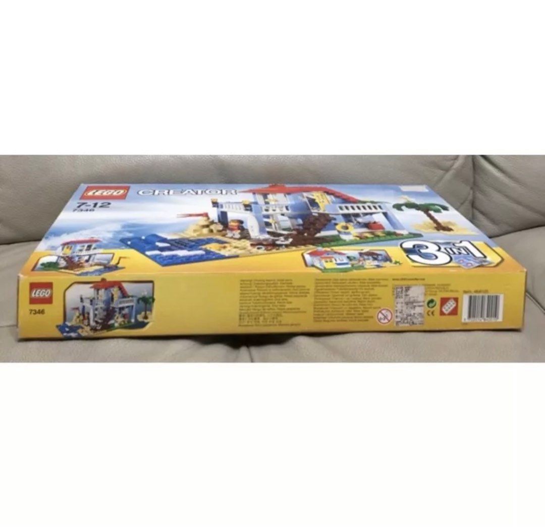 現貨 絕版 樂高 LEGO 7346 CREATOR 創意系列 海邊小屋, 書籍、休閒與玩具, 玩具、公仔、桌遊在旋轉拍賣