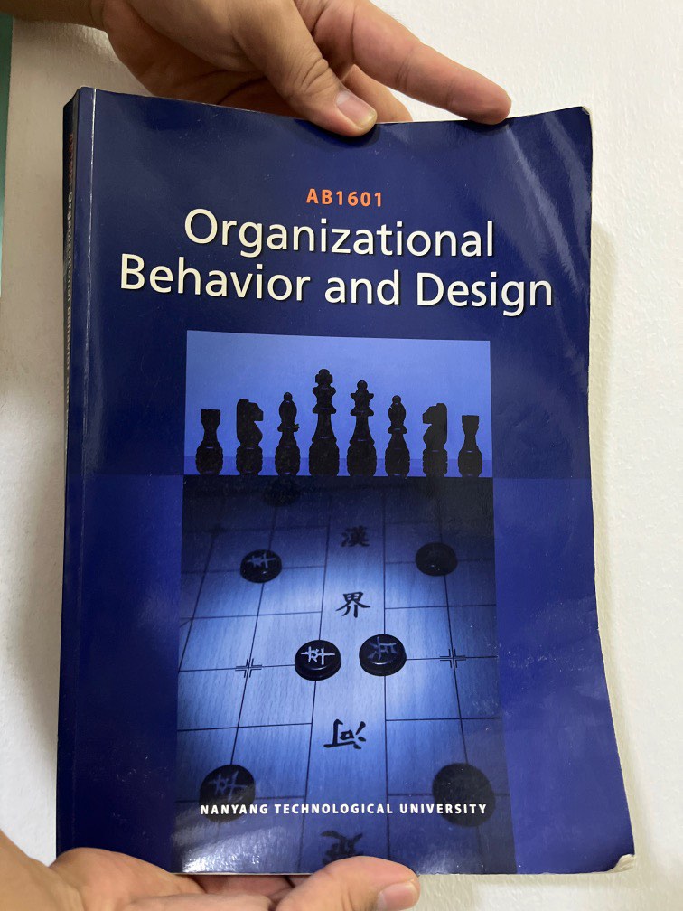AB1601 Organizational Behavior Design Textbook, Hobbies & Toys, Books ...