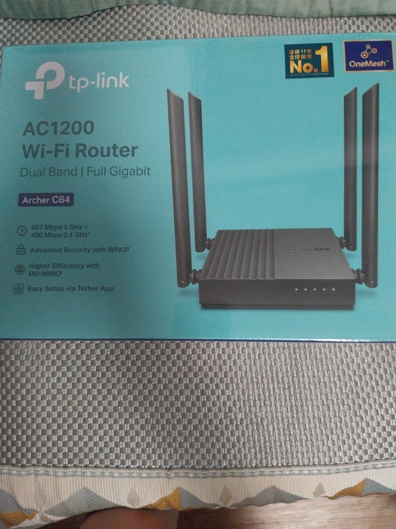 AC1200. WIFI ROUTER, 家庭電器, 其他家庭電器 - Carousell
