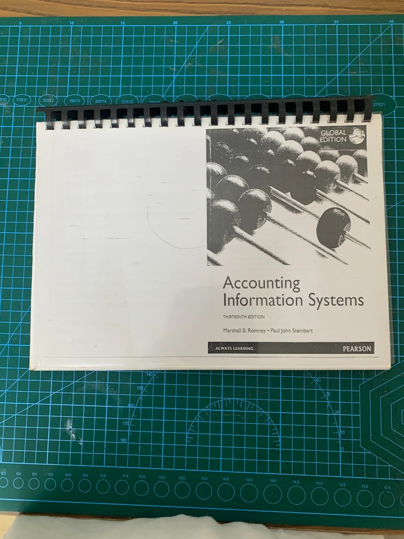 Accounting Information System (Thirteenth Edition), Hobbies & Toys, Books & Magazines, Textbooks ...