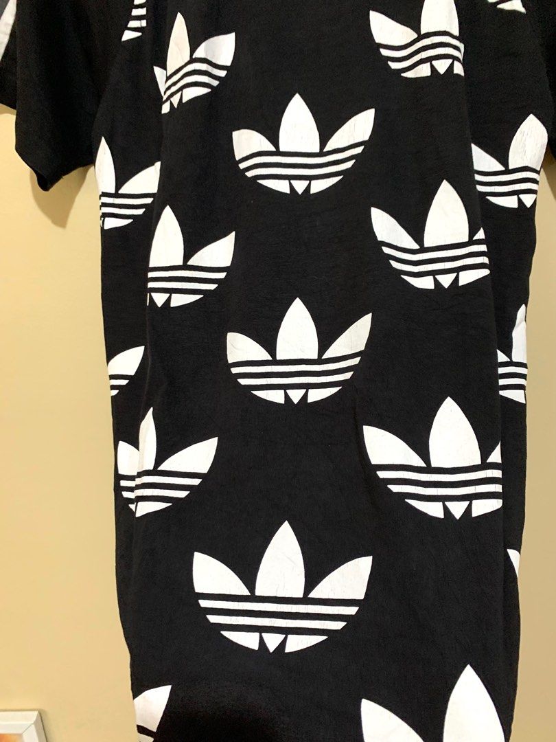 Adidas multiple logos shirt, Women's Fashion, Tops, Shirts on Carousell