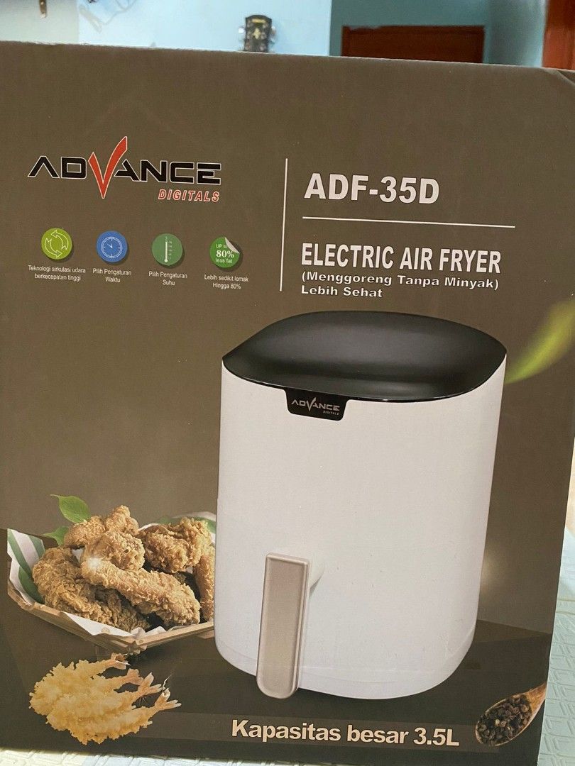 Advance Air Fryer 3.5L, Kitchen & Appliances di Carousell
