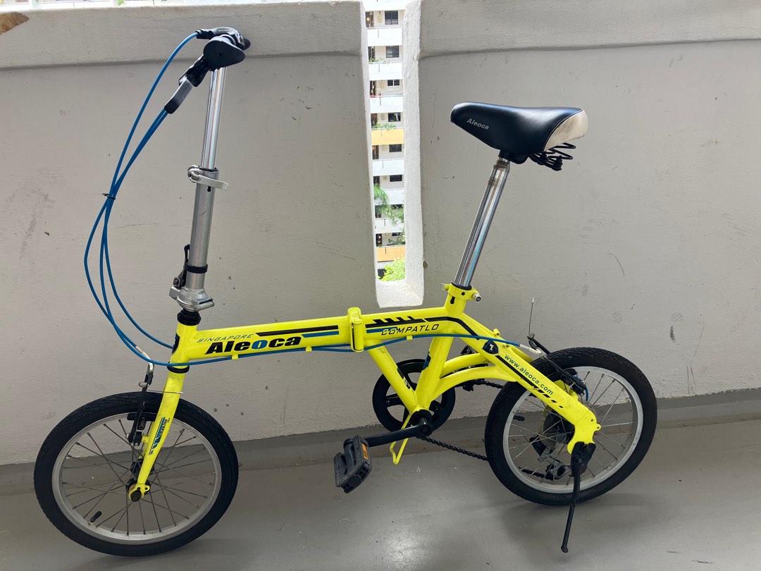 Aleoca 16 inch foldable, Sports Equipment, Bicycles & Parts, Bicycles ...