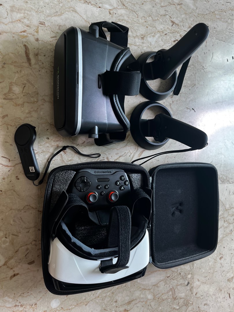 All in One- Steelseries Gaming Console with VR Headset + More, Video ...