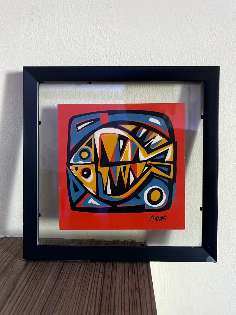Ang Kiukok framed serigraph on Carousell