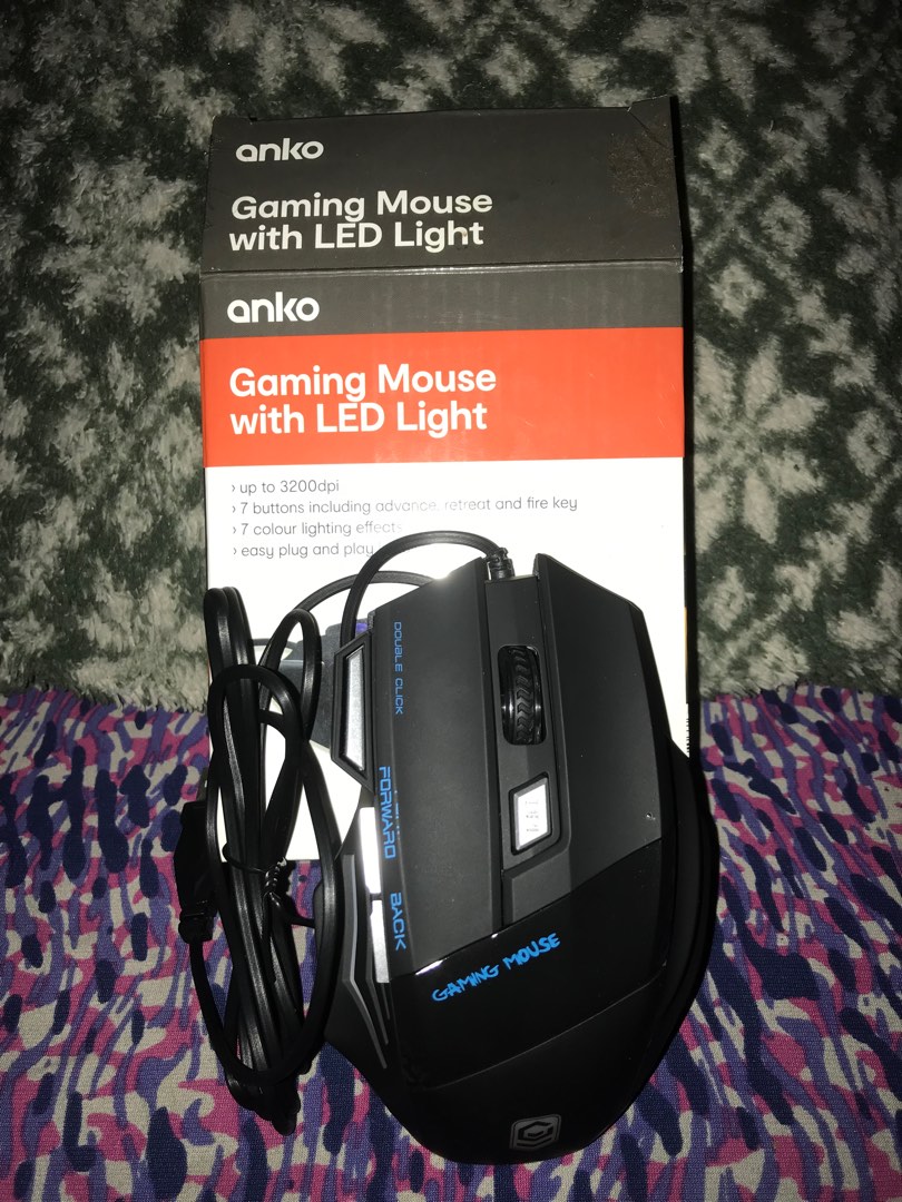 Anko Gaming Mouse with LED Light on Carousell