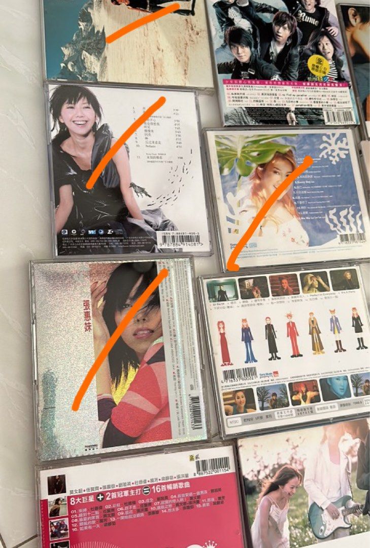 Assorted Chinese CD albums / VCD old mandarin pop Coco Lee, Hobbies ...