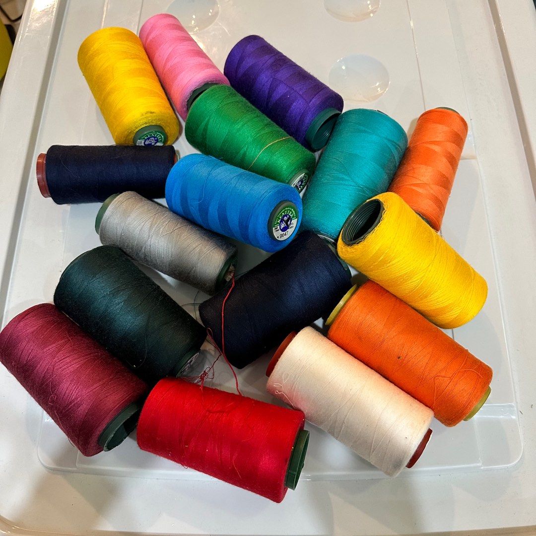 Assorted Thread Benang Jahit, Hobbies & Toys, Stationery & Craft, Craft ...